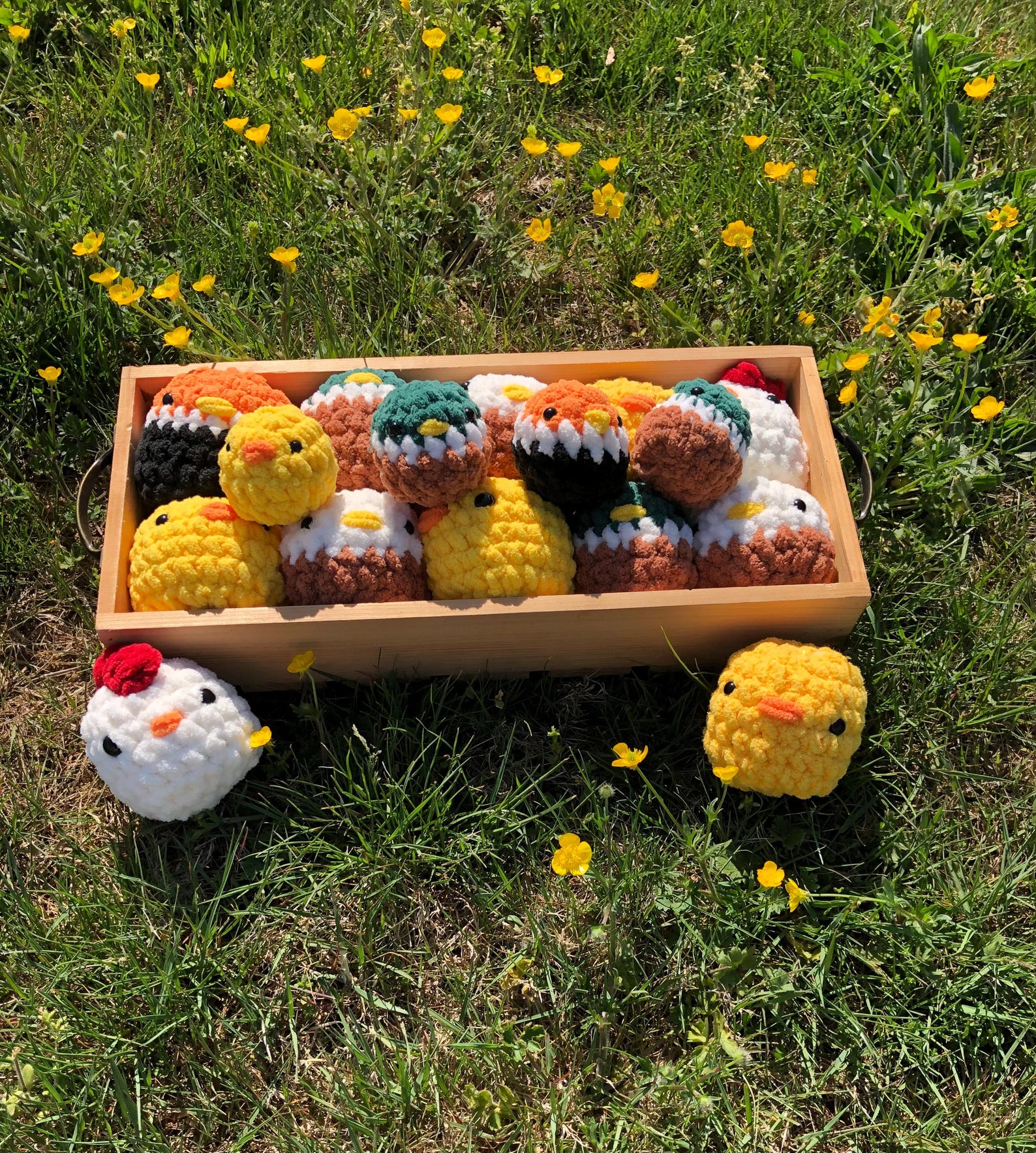 Crochet Ball Ducks - Etsy
