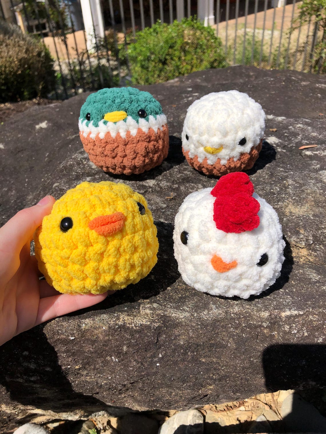 Crochet Ball Ducks - Etsy