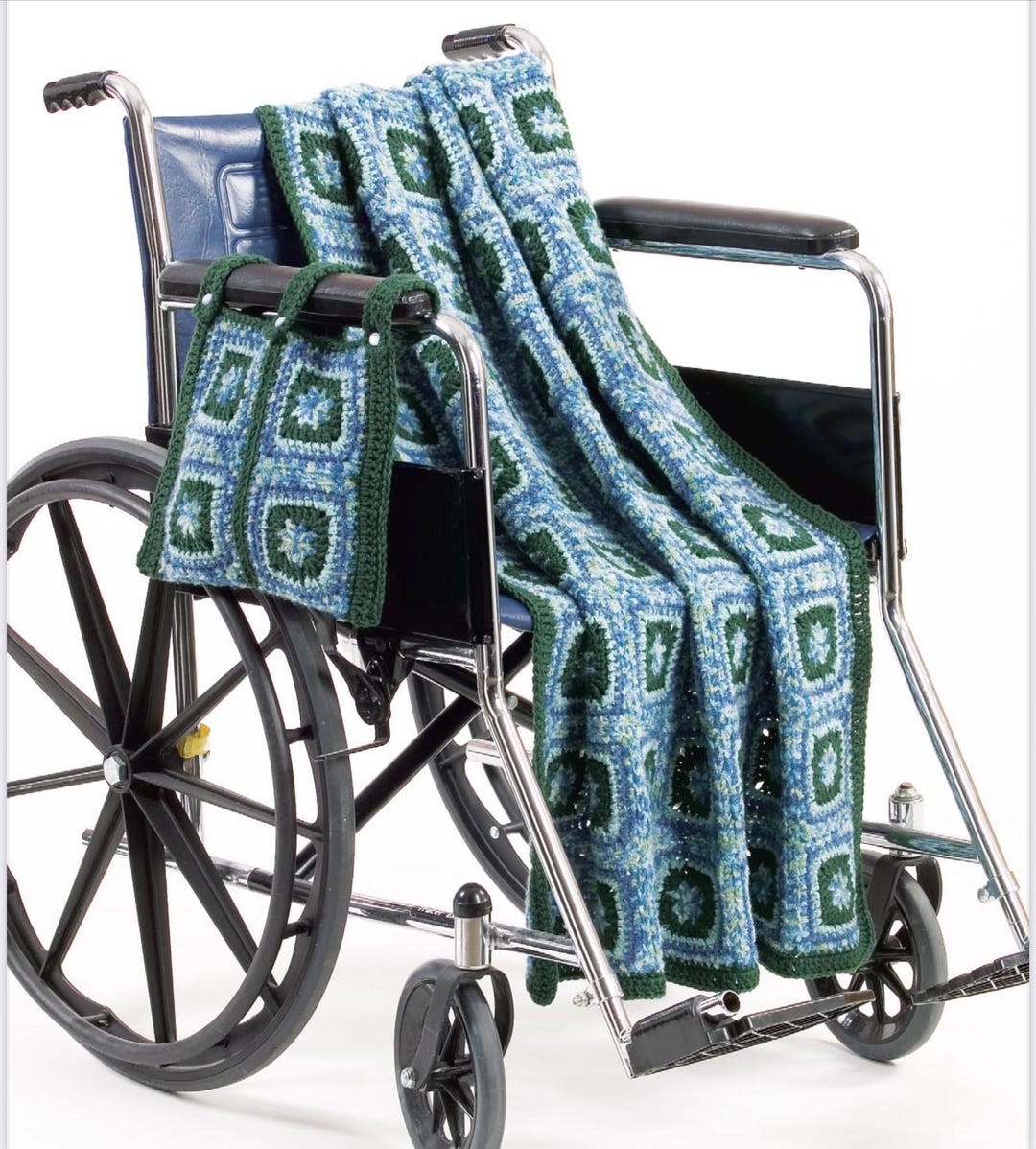 Crochet Wheelchair Afghan & Caddy Pattern, Easy Read (PDF Pattern) - Etsy