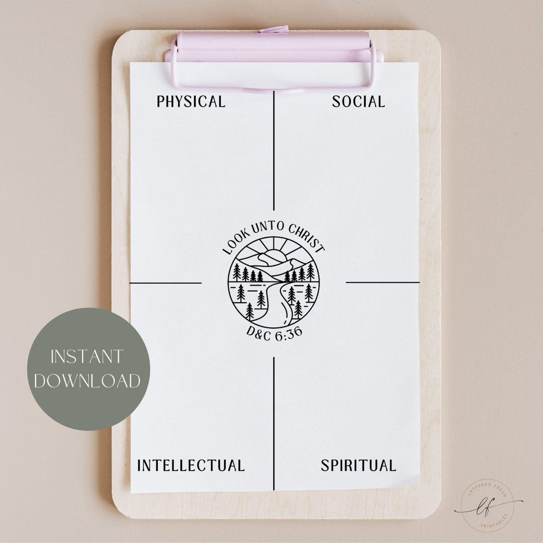 2025 LDS Youth Goal Sheet Theme Printable Goal Worksheet Youth Theme ...