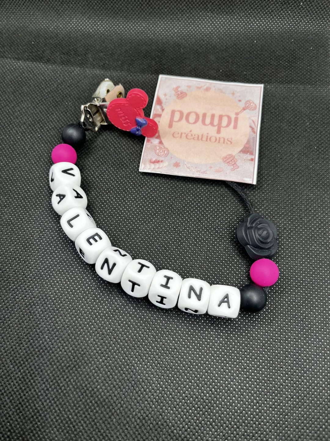 Personalized Pacifier Clip With Baby Name, Baby Birth Gift ...