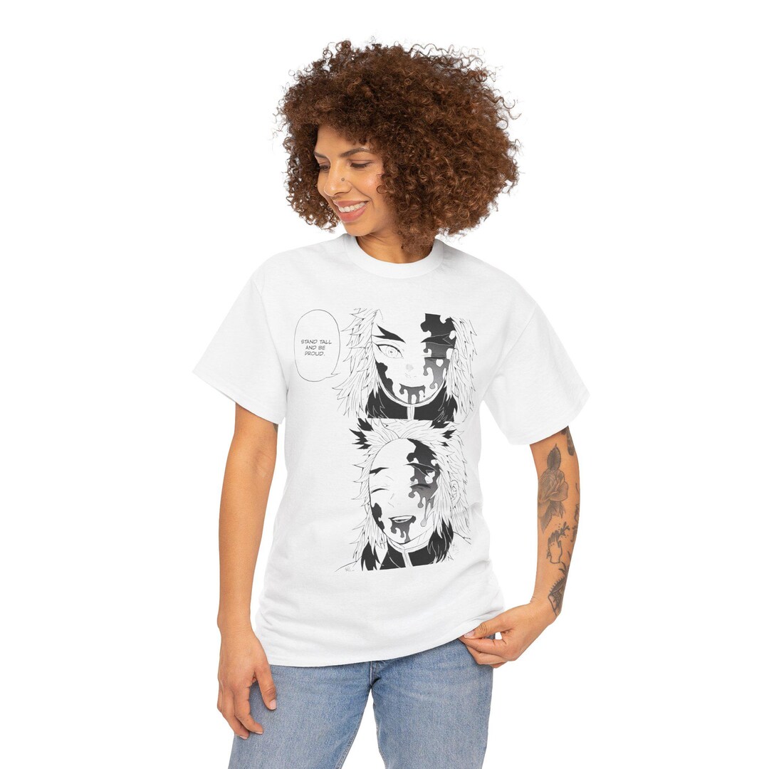 Rengoku Demon Slayer Manga Panel Tee | Demon Slayer T-shirt - Etsy UK