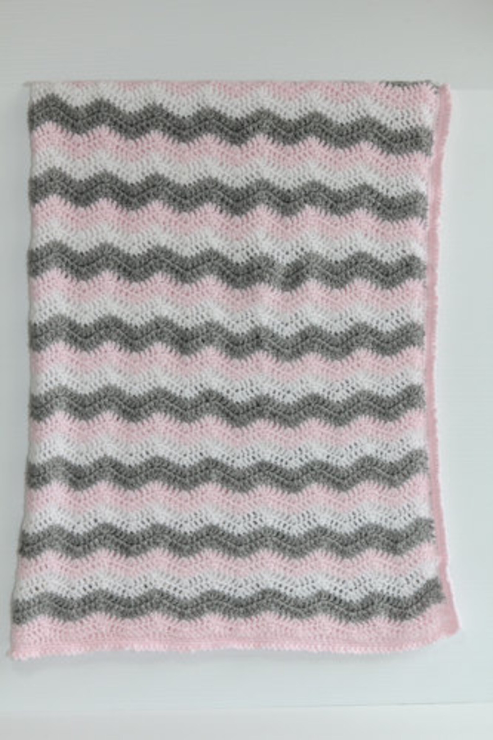 INSTANT DOWNLOAD PATTERN Crochet Sherbet Ripple Baby Blanket Afghan - Etsy