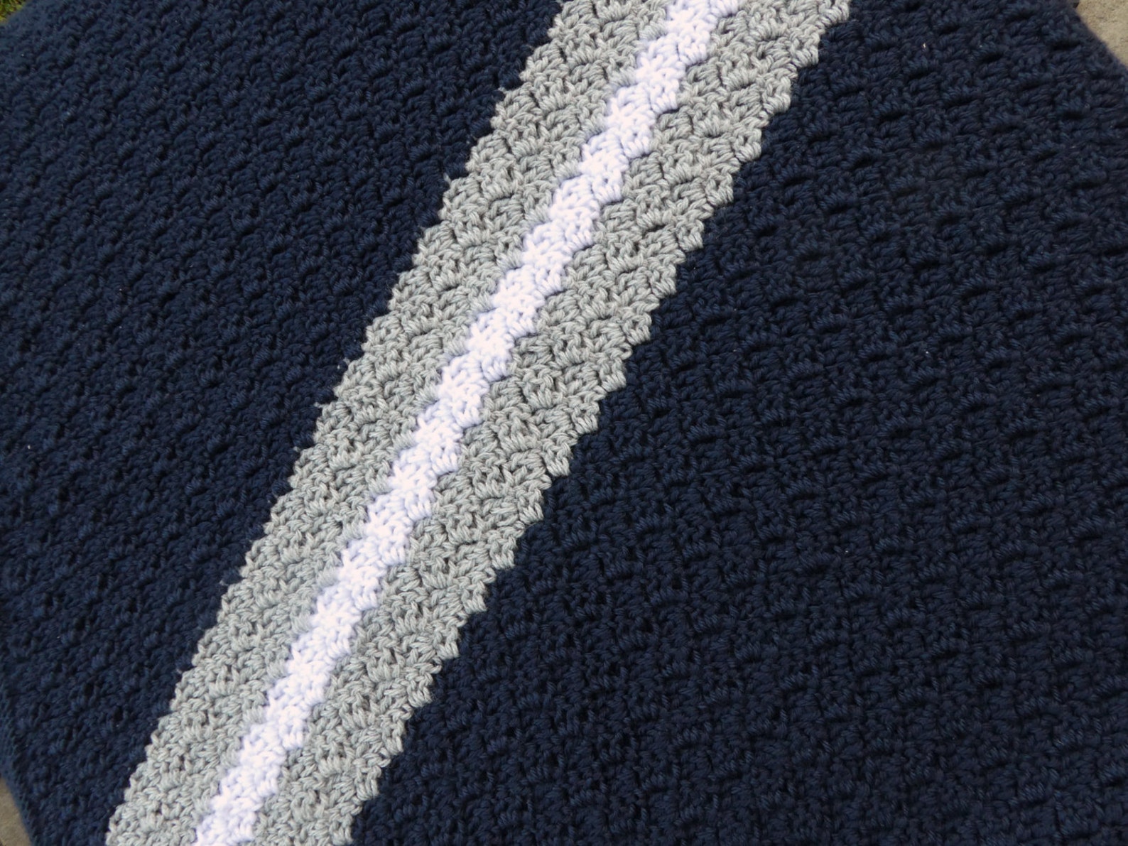 INSTANT DOWNLOAD PATTERN Crochet Navy Blue Azul Marinho C2C Graphgan ...