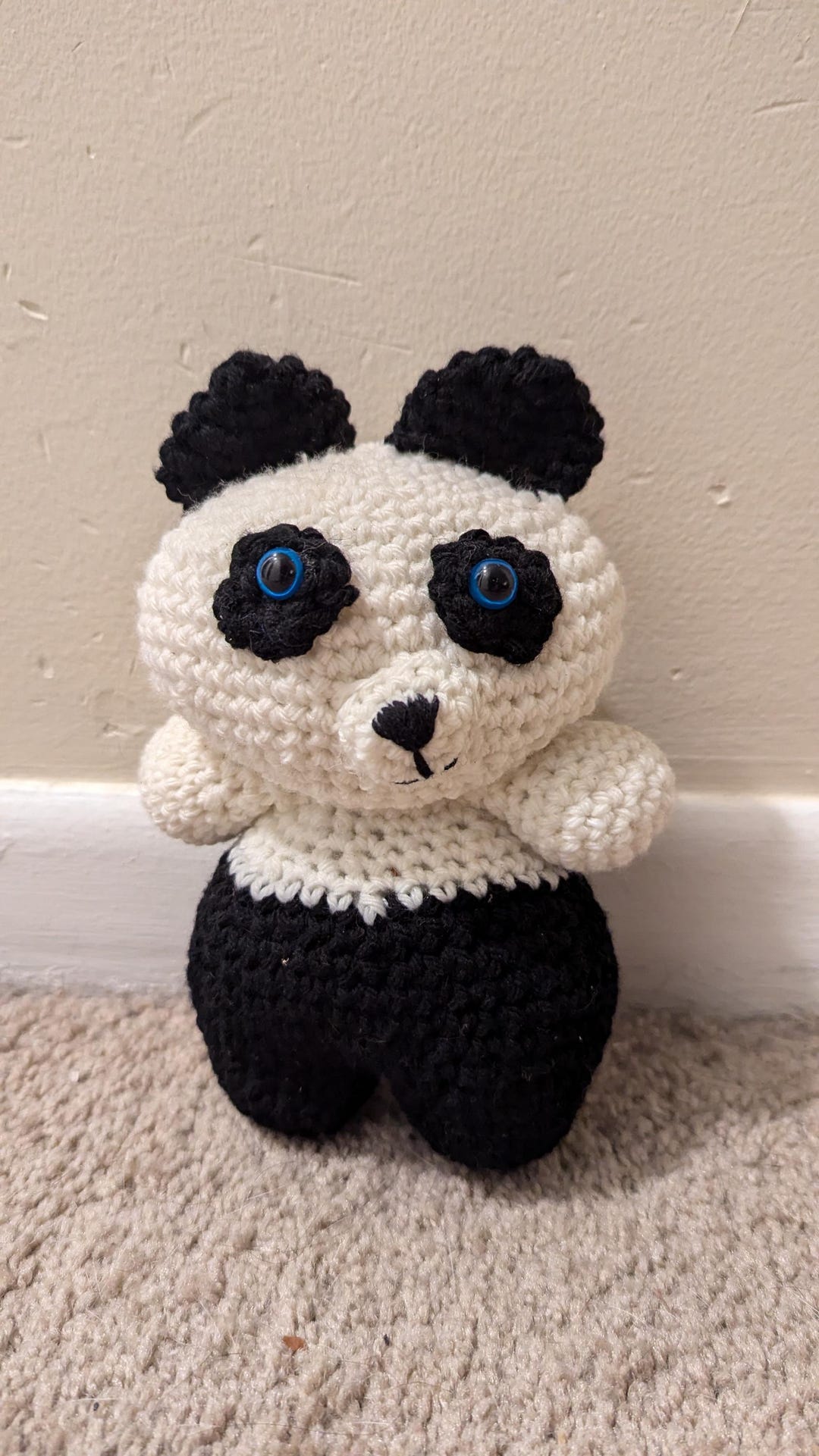 Panda | Panda Plushie | Amigurumi Doll | Crochet Panda | Homemade - Etsy