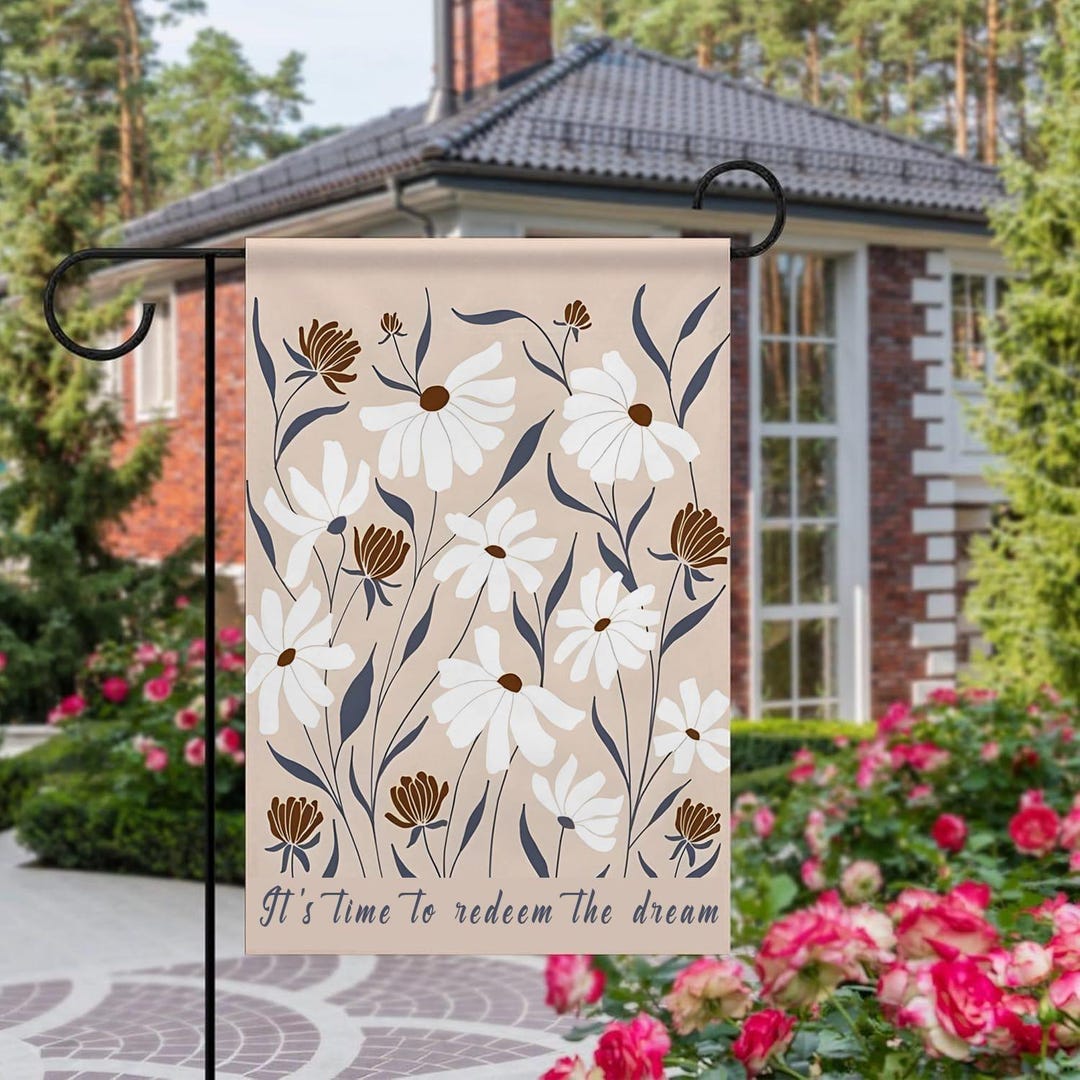 Redeem the Dream Flag, Anti Oligarchy Flag, Fight Fascism Garden Decor ...