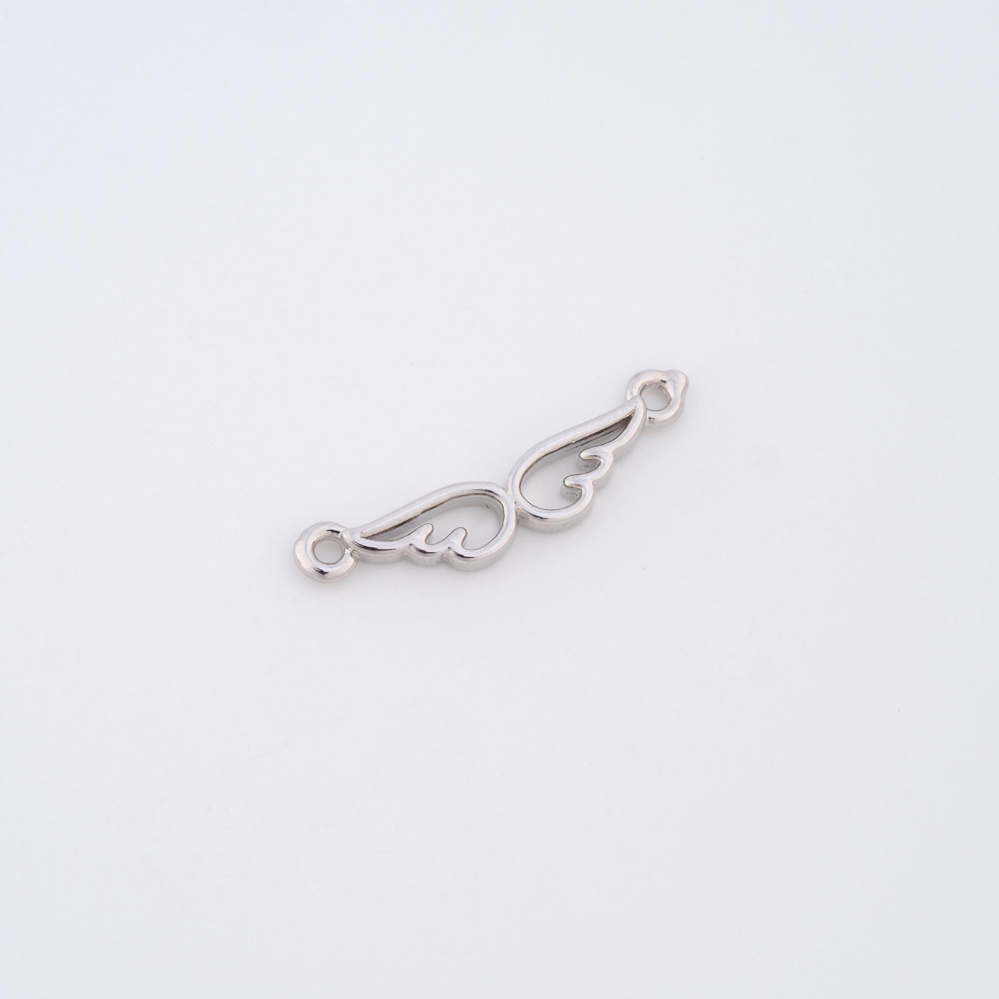 18K Gold Filled Angel Wings Connector,animal Wings Connector for DIY ...