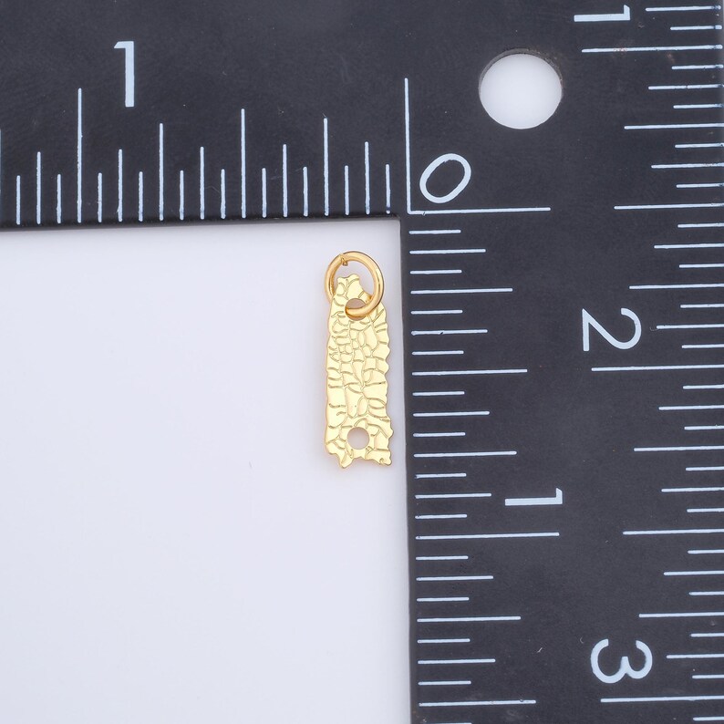18K Gold Filled Puerto Rico Map Charms,map Pendant for DIY Jewelry ...