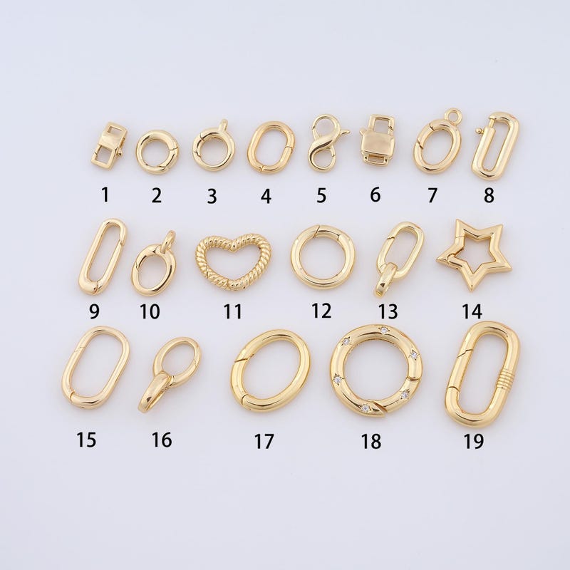 Small Enamel Clasp - Etsy