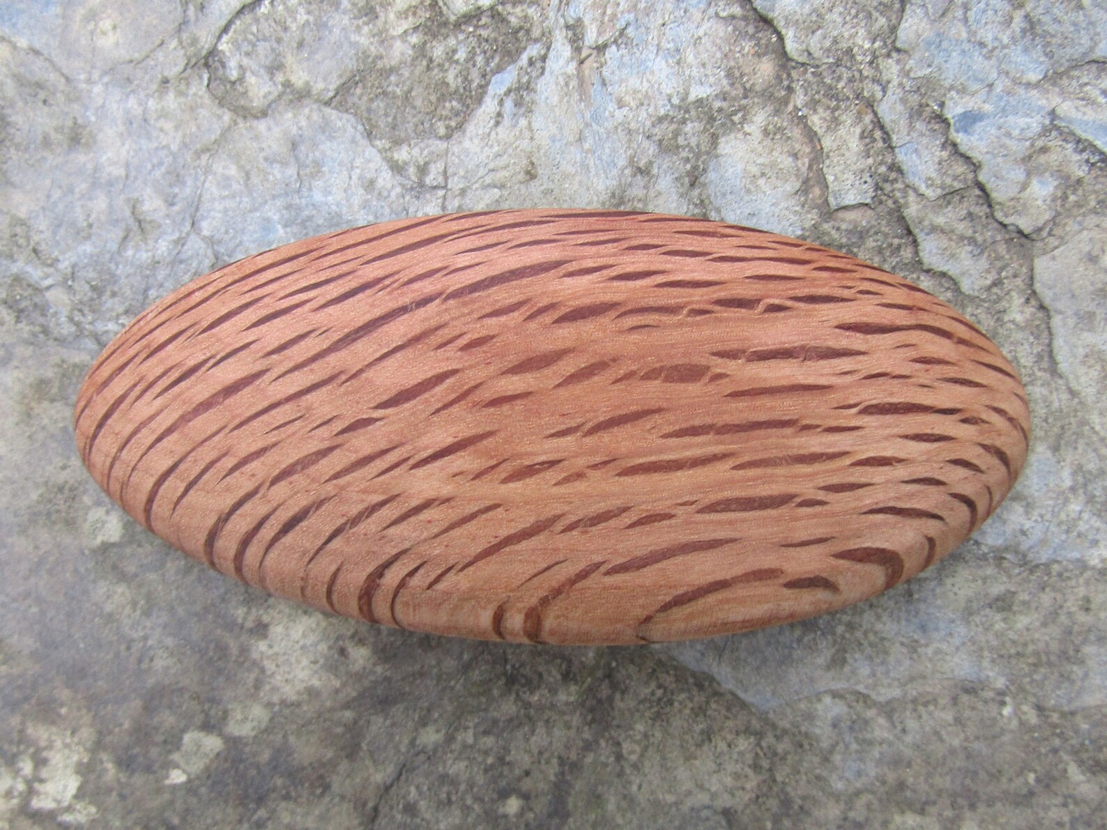 Barrette Large Holm Oak Wood Thick Hair Clip Hair Slide Wooden ...