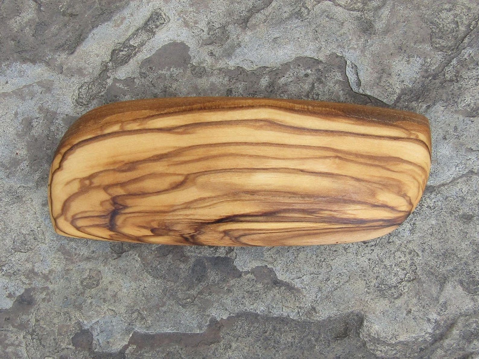 Barrette Olive Wood Hairpin Hair Clip Hair Slide Wooden Alentejoazul ...