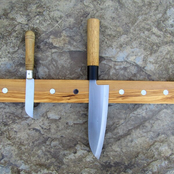 Wood Knife Rack - Etsy