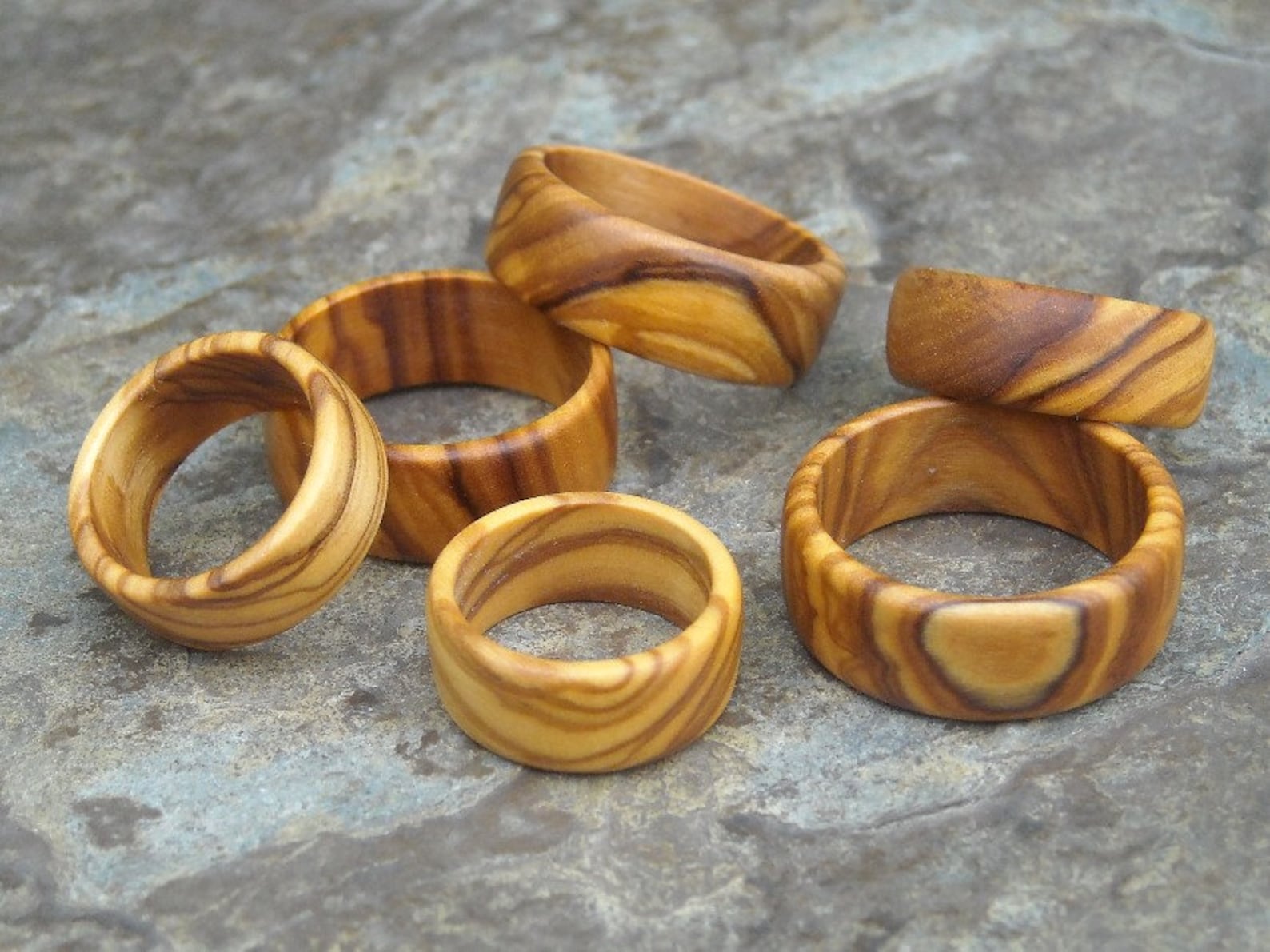 Ring Olive Wood Wooden Jewelry Engagement Ring Alentejoazul | Etsy