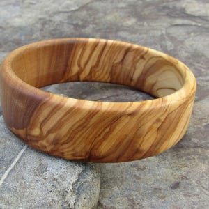 Bangle Olive Wood Bracelet Wooden Jewelry Alentejoazul ,olive Tree ...