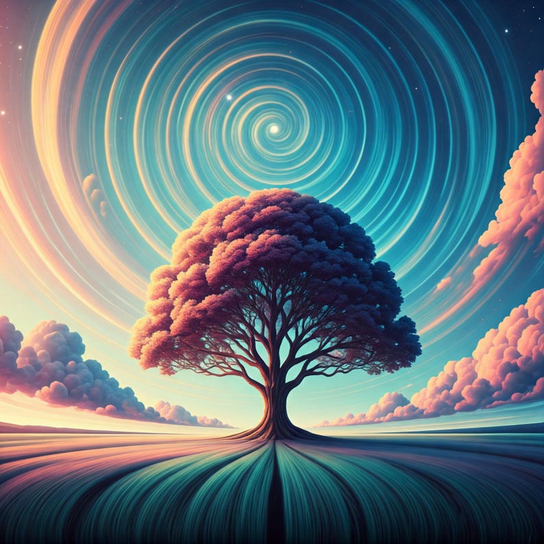 Celestial Trees - Etsy