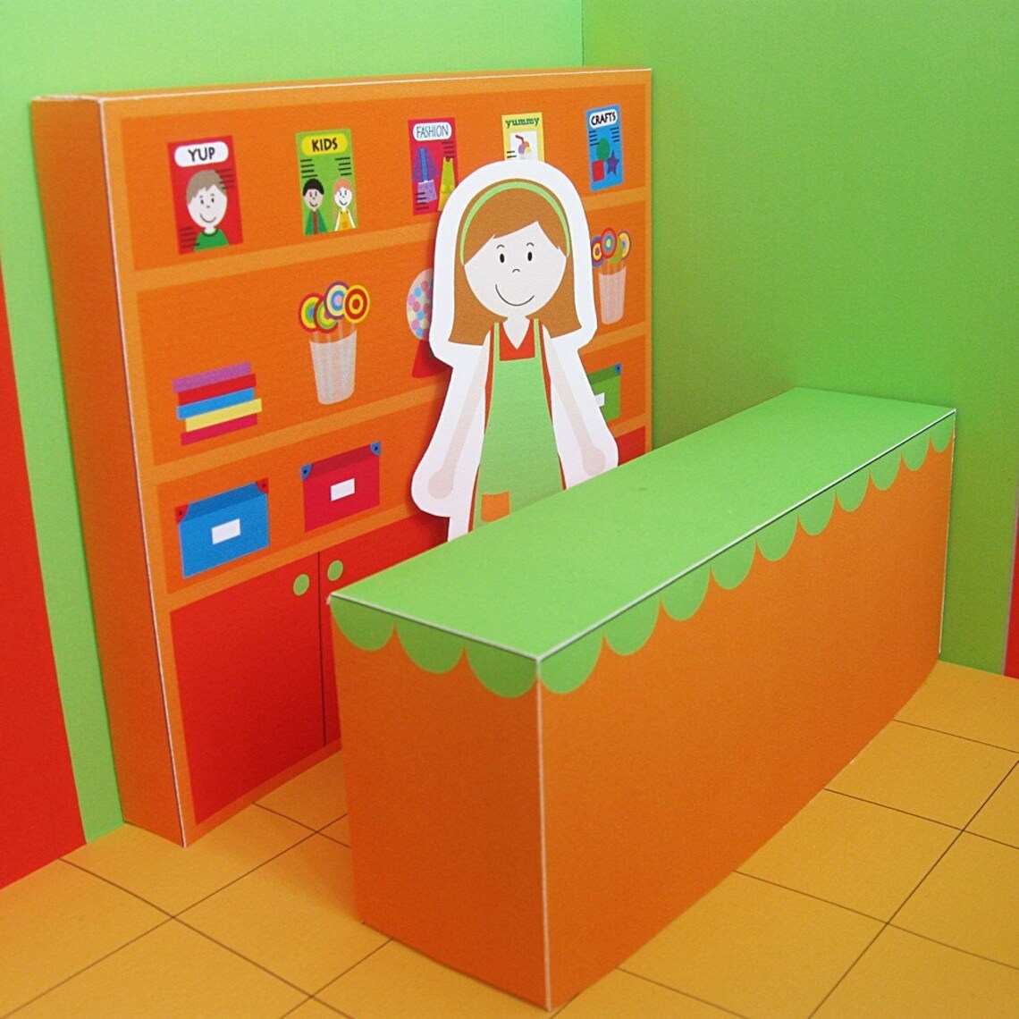 Craft Kits for Kids | Paper Grocery Store | Digital Download | Gifts ...