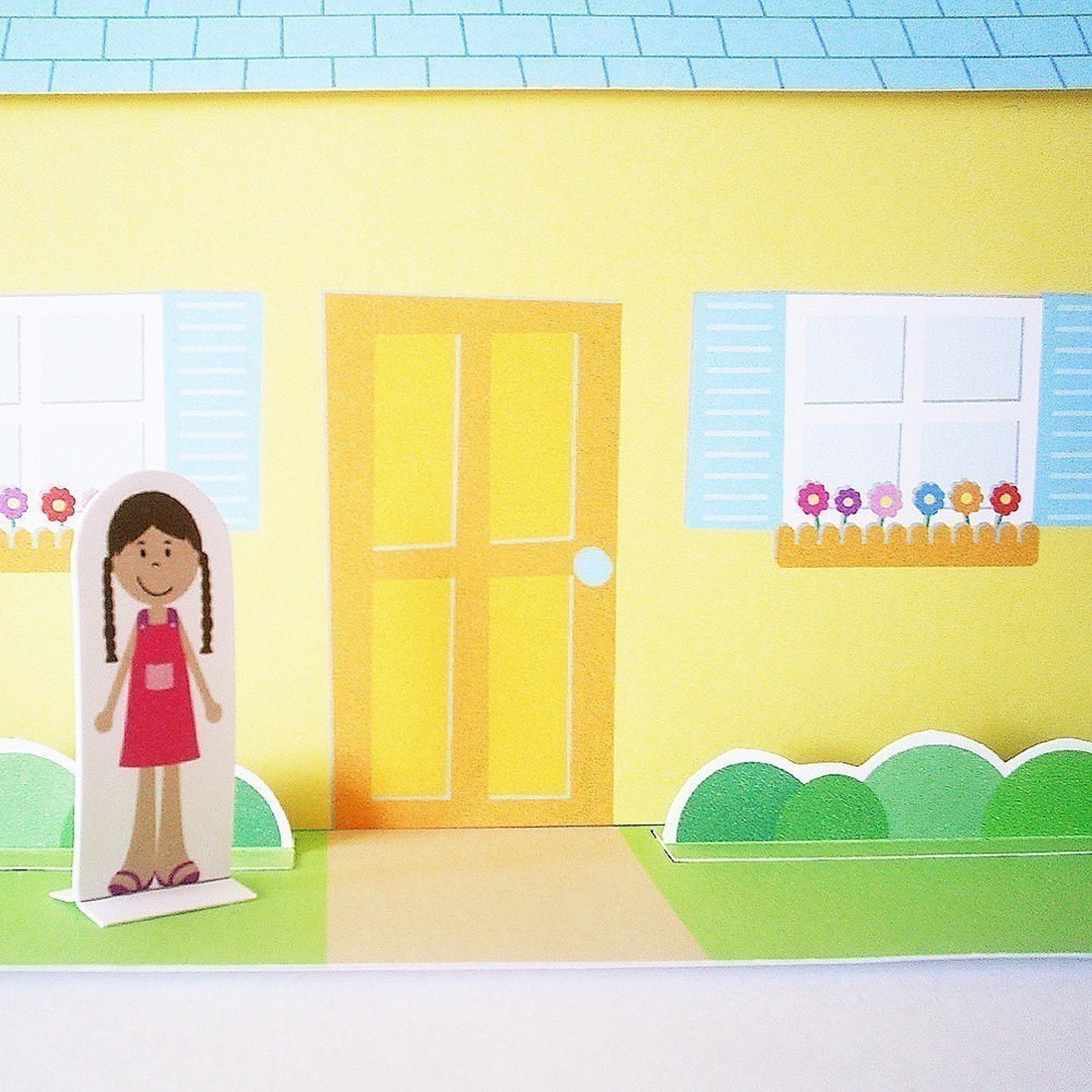 Printable Crafts for Kids | Papertown House and Ice Cream Shop ...