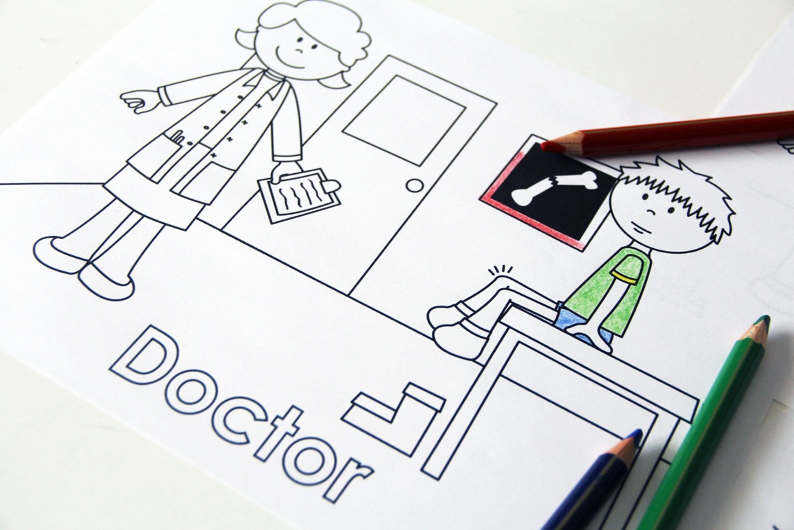 Printable Coloring Pages When I Grow Up - Etsy