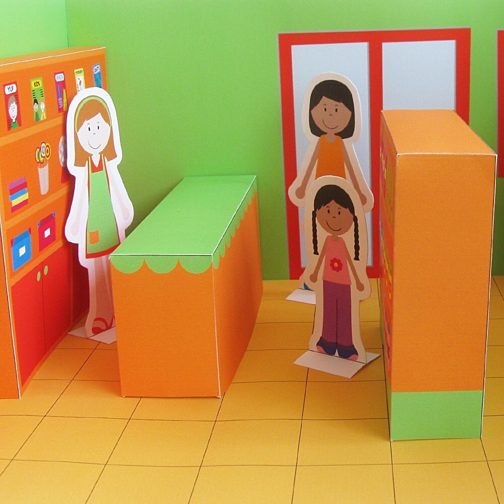 Craft Kits for Kids | Paper Grocery Store | Digital Download | Gifts ...