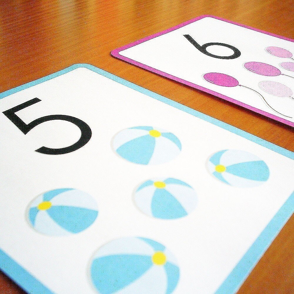 Tarjetas de números imprimibles PDF para descargar - Etsy México