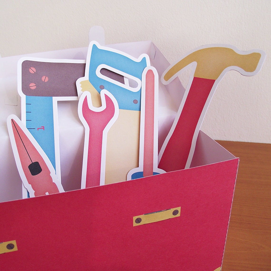 Printable Crafts for Kids | Paper Carpenter Kit | Digital Download ...