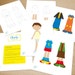 Printable Doll - Charlie - PDF Paper Craft - Etsy