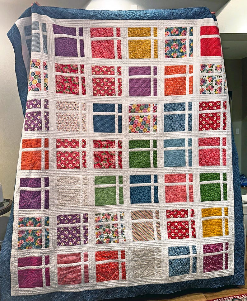 Happiness Plan Quick and Easy Layer Cake Quilt Pattern Digital PDF - Etsy