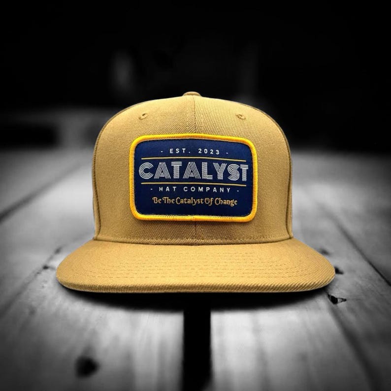 Catalyst be the Catalyst of Change 6 Panel Snapback Hat - Etsy