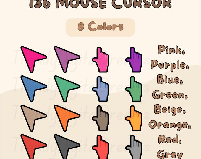 Mouse Cursor SVG, Mouse Cursor Clipart, Vector Mouse Cursor Cut File ...