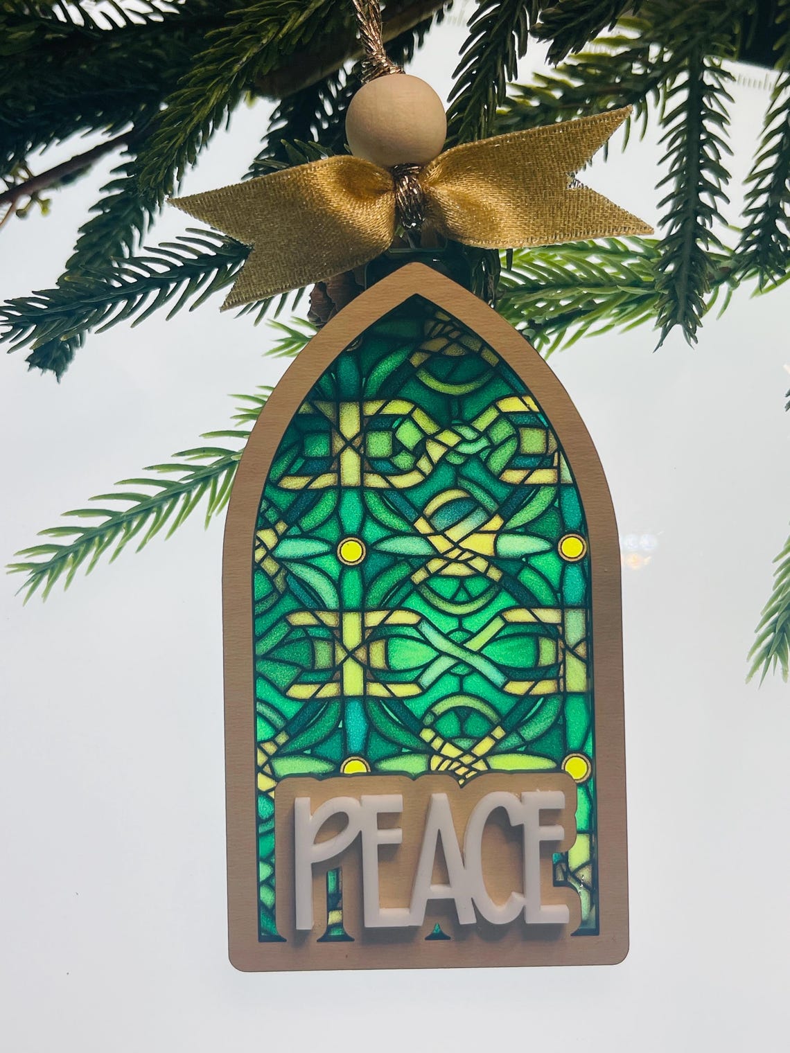 Stained Glass Religious Series Ornaments 7 Varieties - Etsy