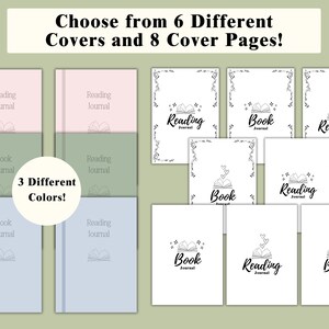 Digital Reading Journal Bundle for Goodnotes, Notability, Printing, and ...