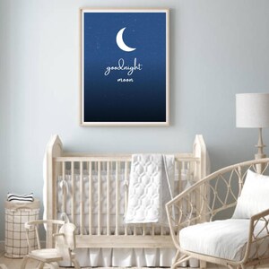 Goodnight Moon Print - Etsy