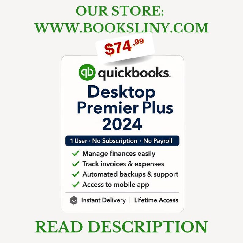 Quickbooks Desktop Premier Plus 2024 License Key – Instant Delivery ...