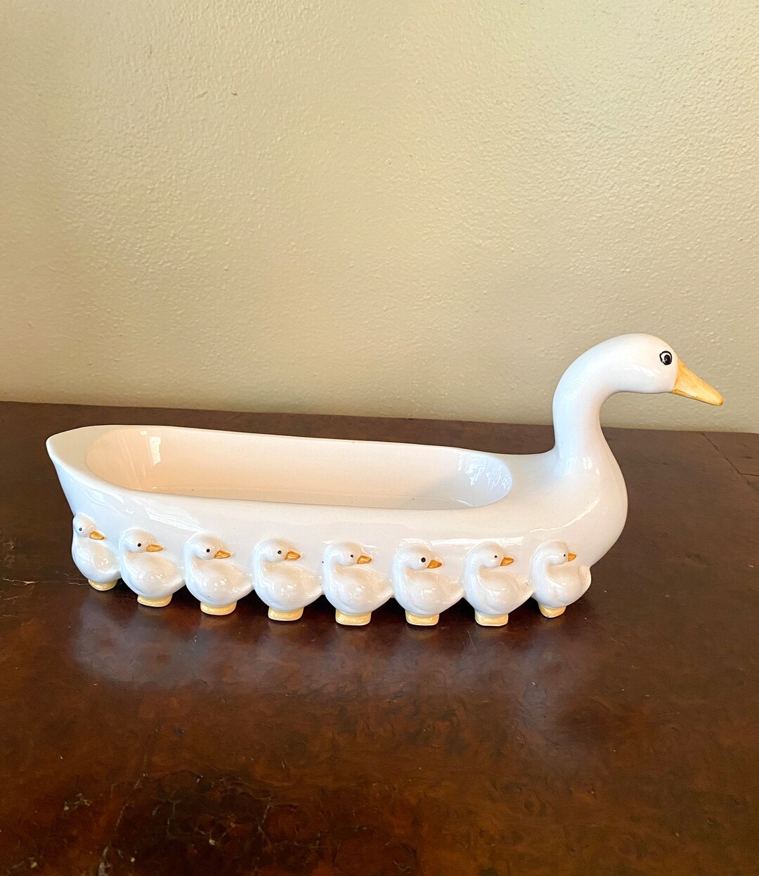 Duck Goose Fitz & Floyd Vintage Serving Dish, Candy Dish, Soap Dish - Etsy
