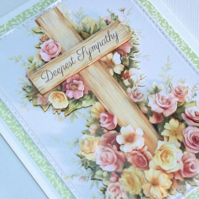 Decoupage Cross - Etsy