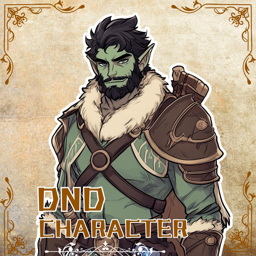 Custom DND Character, Dnd, DND Portrait, Custom Fantasy Character, Dnd ...