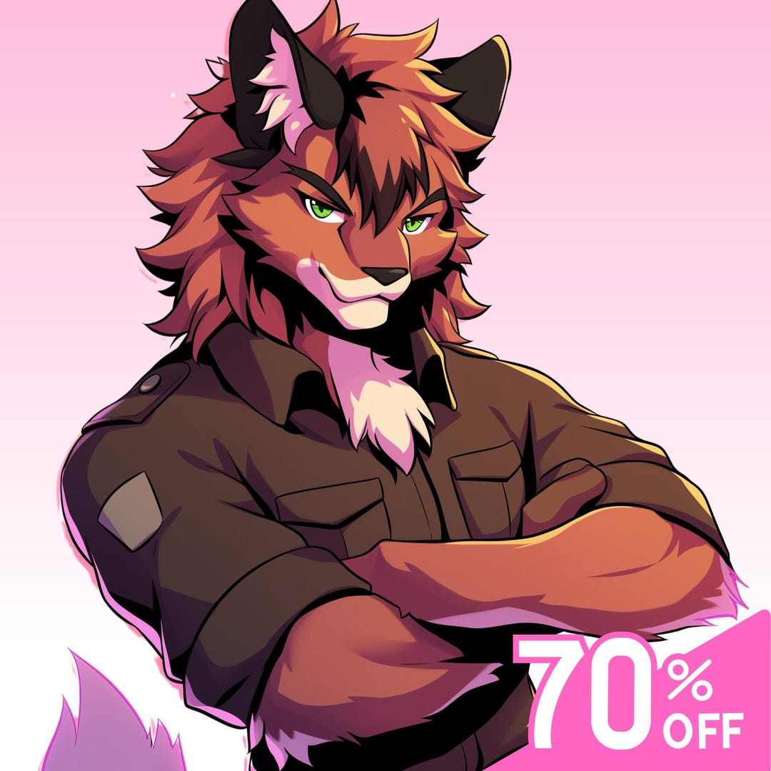 Custom Drawing Anime Character Furry Commission, Furry Avatar, Furry ...