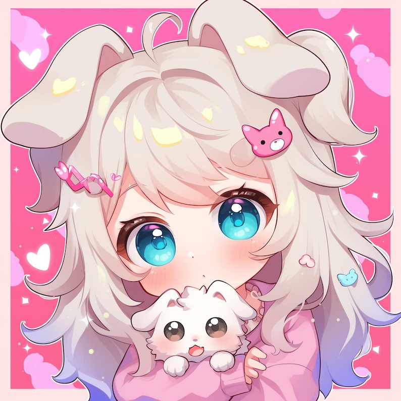 Custom Chibi Character Commission | Cute Anime Chibi Art | Personalized ...