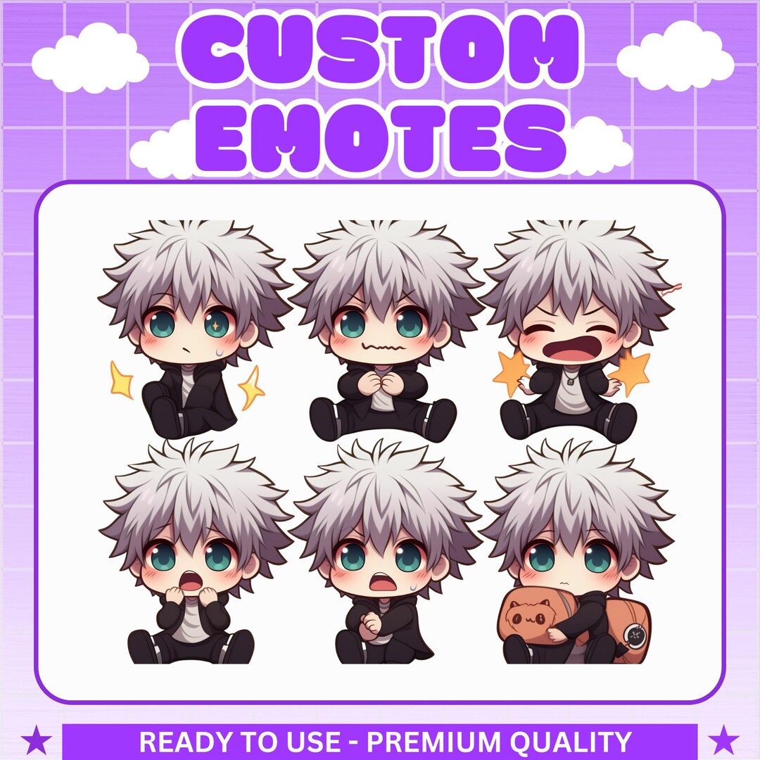 Custom Twitch Emotes, Animated Emotes, Vtuber Emotes, Kick Emotes, Sub ...
