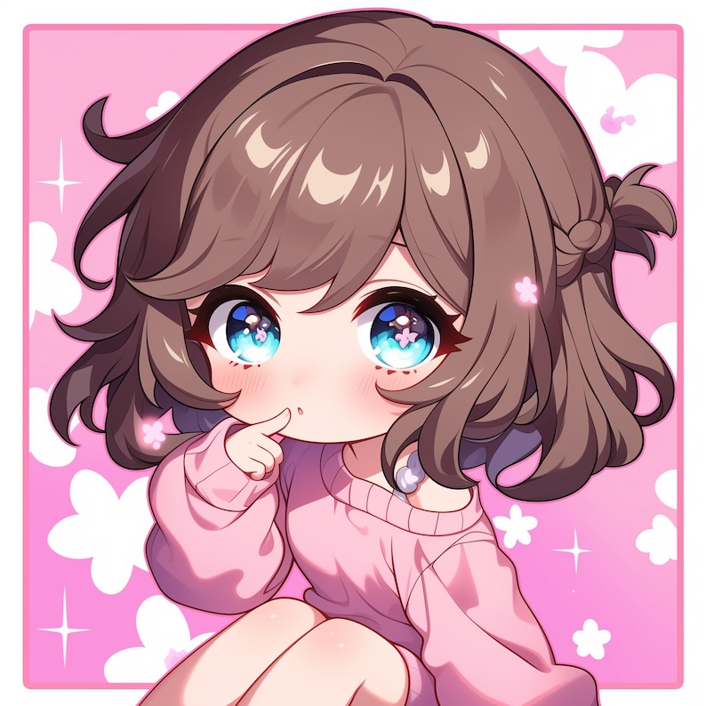 Custom Chibi Character Commission | Cute Anime Chibi Art | Personalized ...