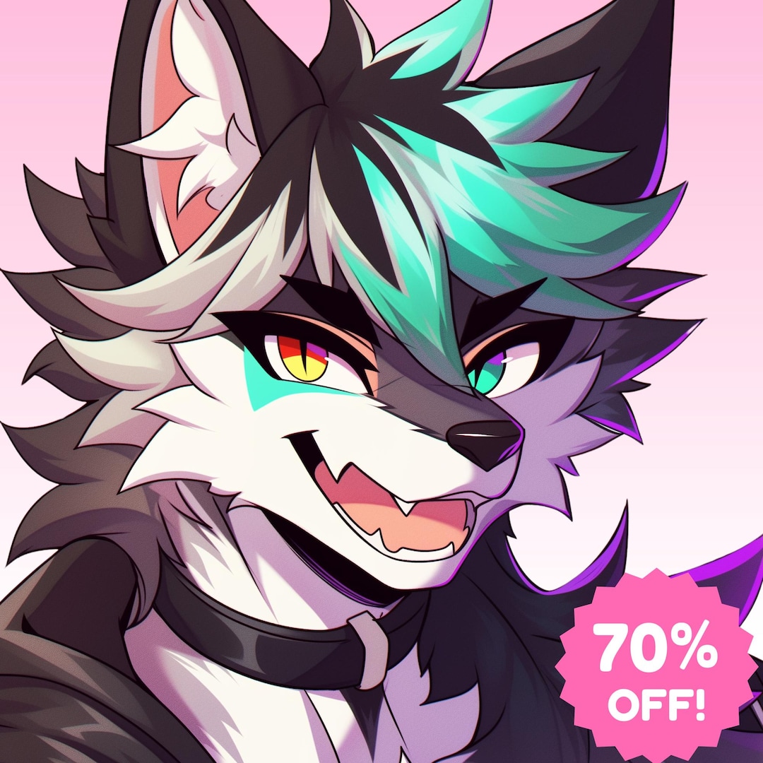 Custom Drawing Anime Character Furry Commission, Furry Avatar, Furry ...