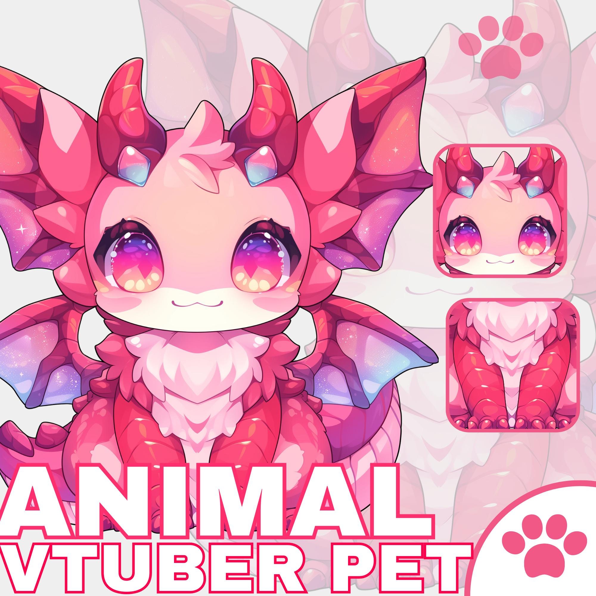 Custom Vtuber Mascot | Animal Vtuber Pet | Animal Vtuber | Mascot ...