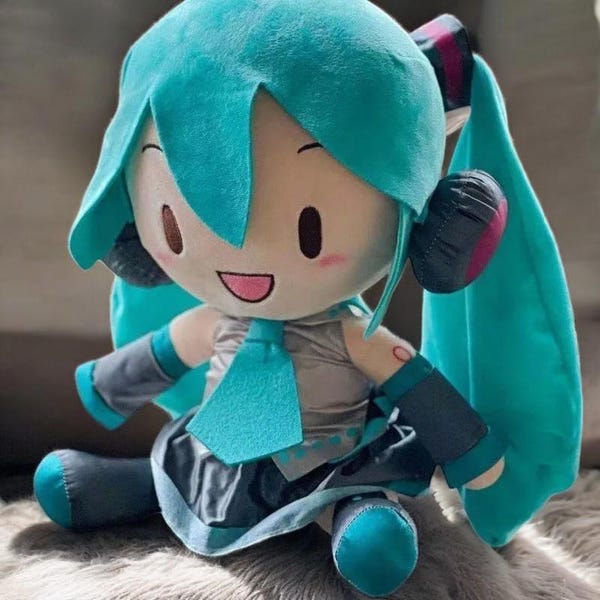Hatsune Miku Plush Doll - Etsy