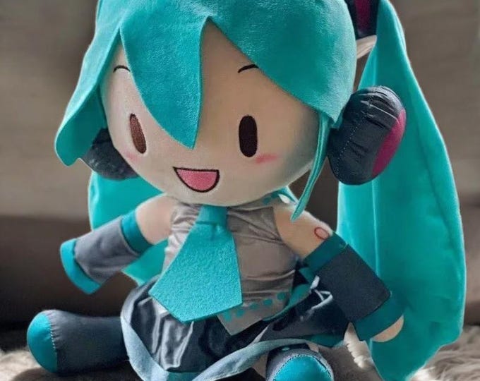 Hatsune Miku Plush Doll, Kawaii Anime Plush Toy, Miku Speciality Plush ...