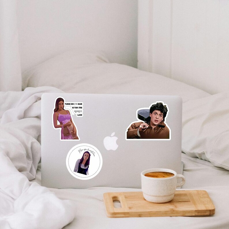 Bollywood Sticker: SRK and Kajol Sticker | DDLJ Jee Le Apni Zindagi ...