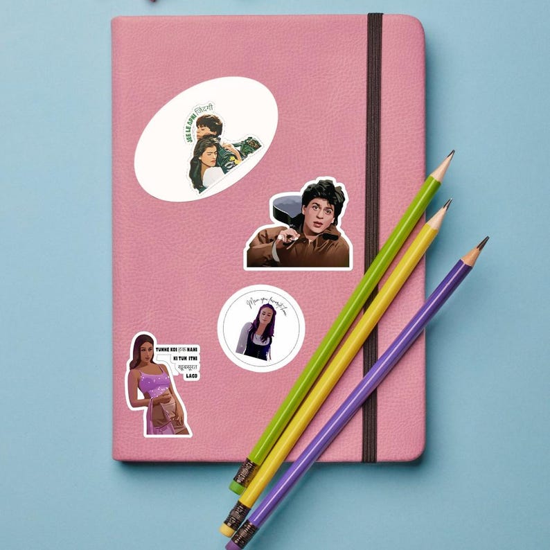 Bollywood Sticker: SRK and Kajol Sticker | DDLJ Jee Le Apni Zindagi ...