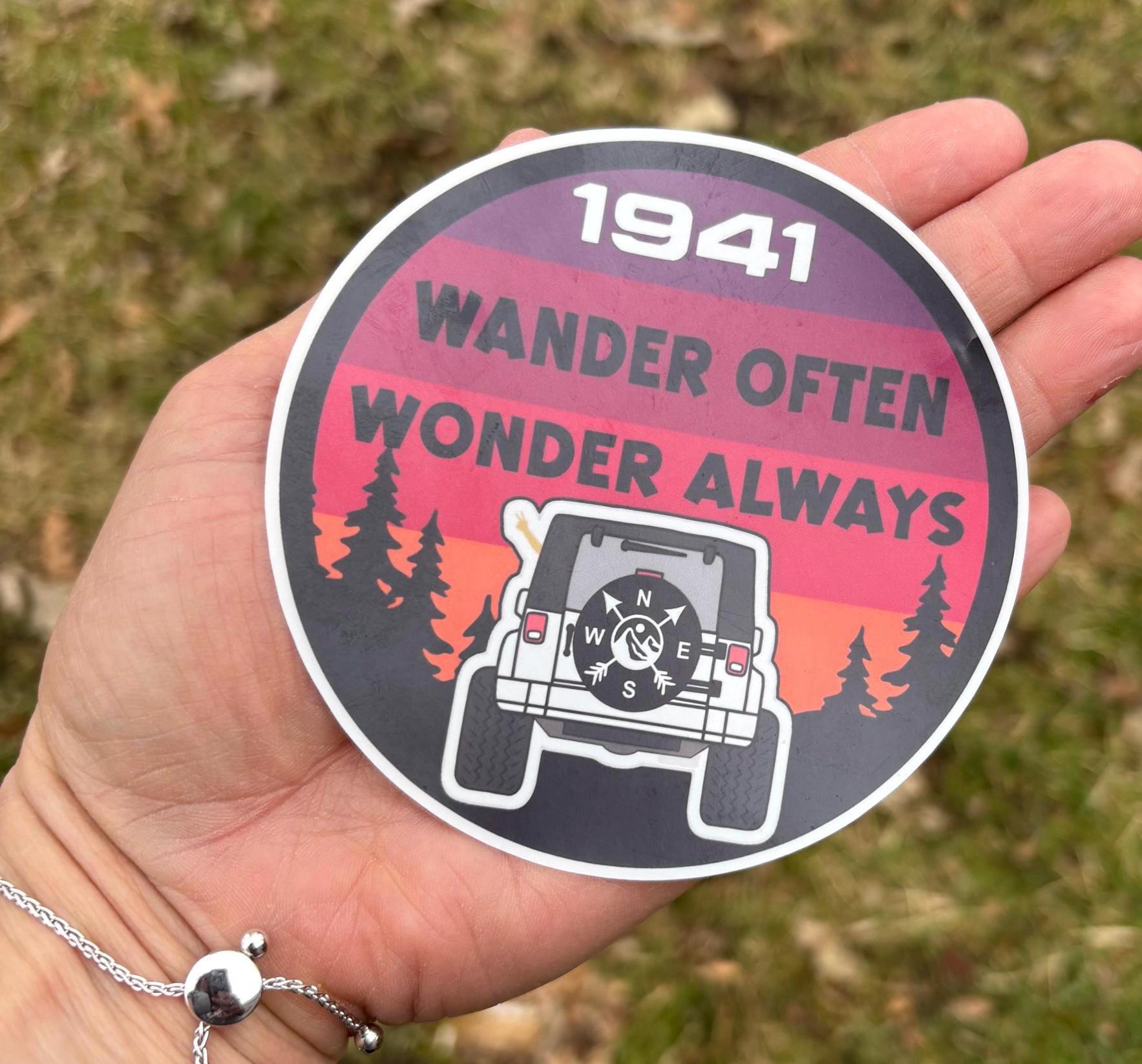 Off Road Vinyl Decal Adventure Quote Sticker Waterproof Car Decoration ...