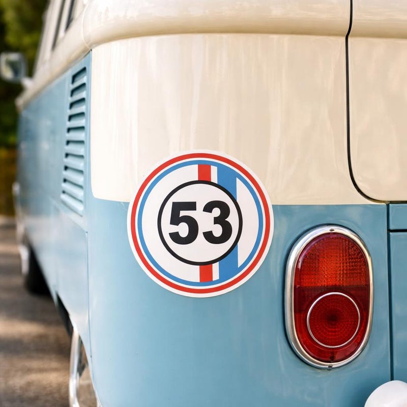 Vw Beetle Herbie Decals - Etsy