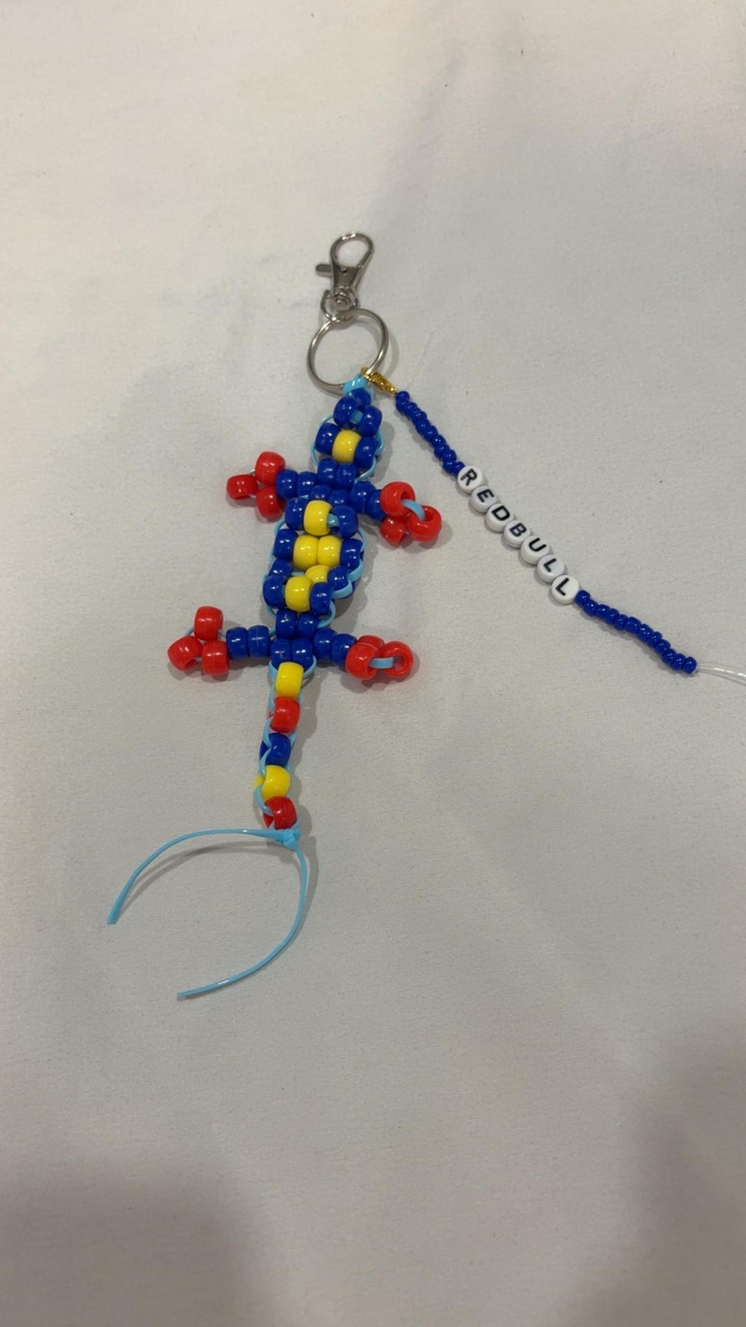 F1 Red Bull Inspired Lizard Keychain - Etsy