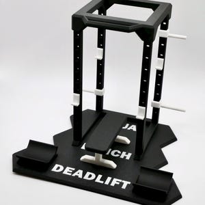 Personalized Mini Power Rack PR Tracker: Gym Decor Gift - Etsy